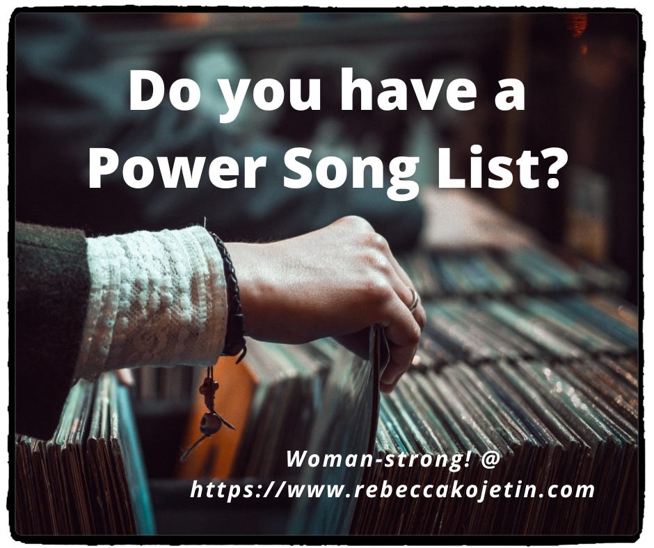 The Value in a Power Song List. What you listen to can have a profound ...