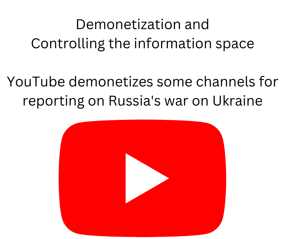 Google demonetizing YouTubers reporting on Russia’s war on Ukraine | by ...