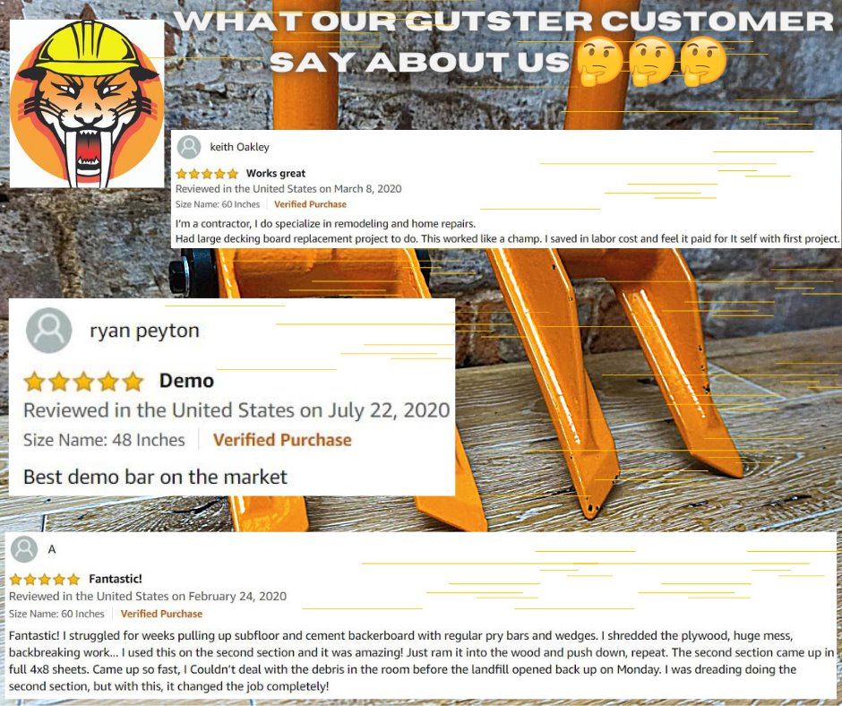 What Our Gutster Cutomer Say About Us - Gutstertools - Medium