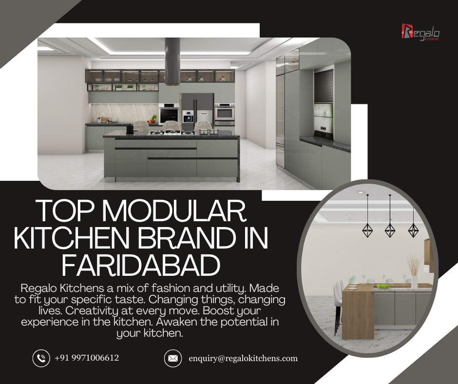 Top modular kitchen brand in faridabad | Regalo Kitchens Regalo ...