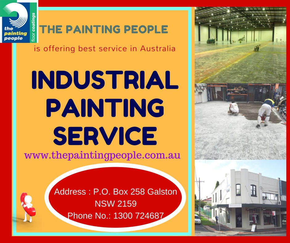 Industrial Painting Service. If you are looking for skilled… | by The ...