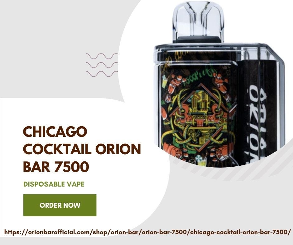 The Chicago Cocktail Orion Bar: A Unique Blend of Flavor and Experience ...