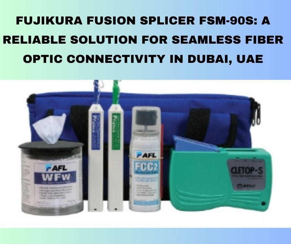 Fujikura Fusion Splicer FSM-90S: A Reliable Solution for Seamless Fiber ...