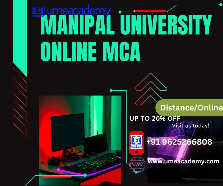 Manipal University Online MCA Fees | by umeacademy16 | Medium
