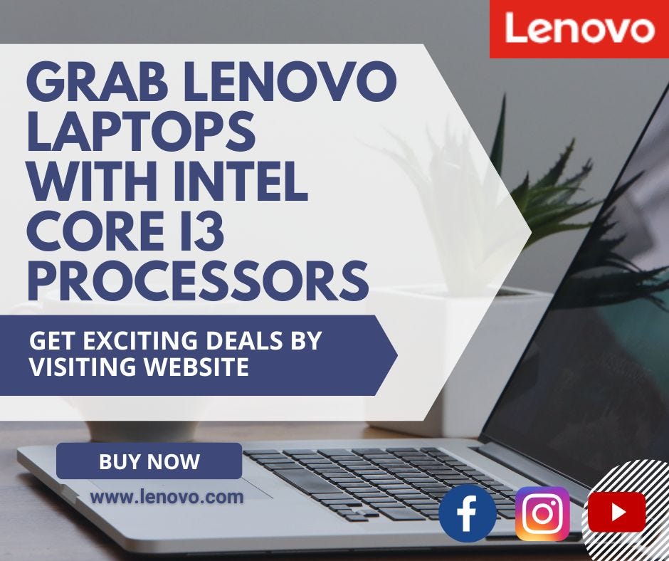 Grab Lenovo Laptops with Intel Core i3 Processors - Lenovo - Medium