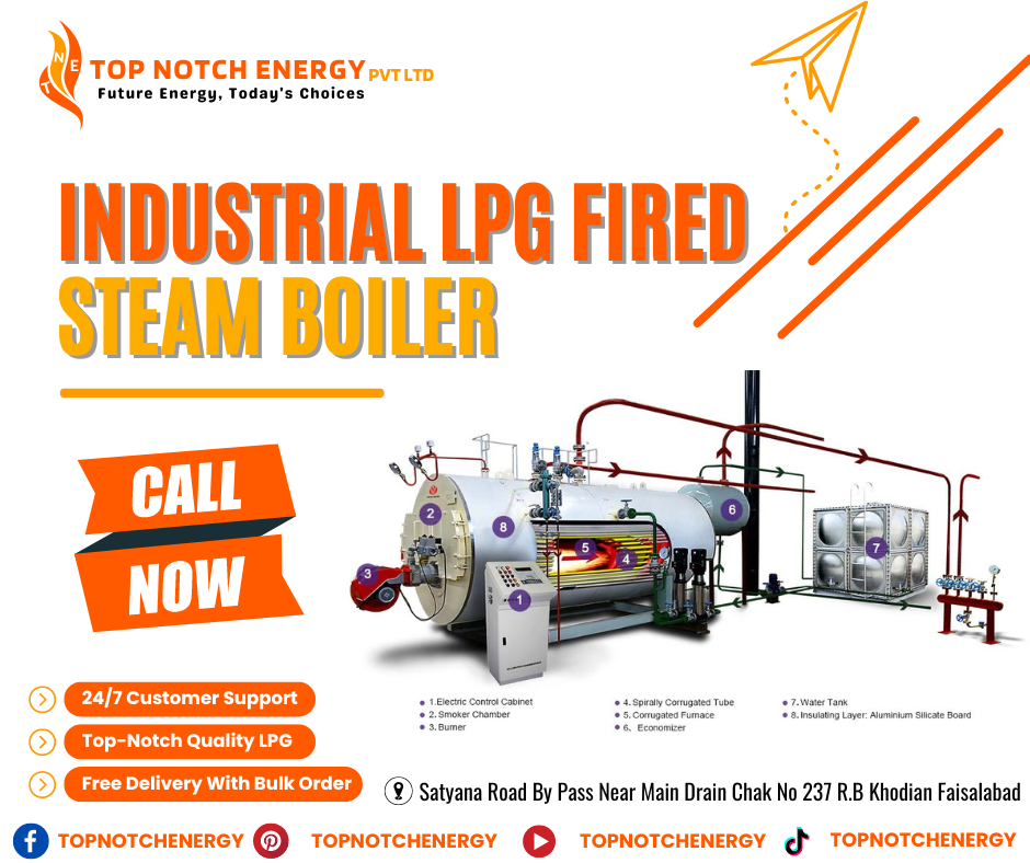 Industrial LPG Fired Steam Boiler - Topnotchenergyofficial - Medium