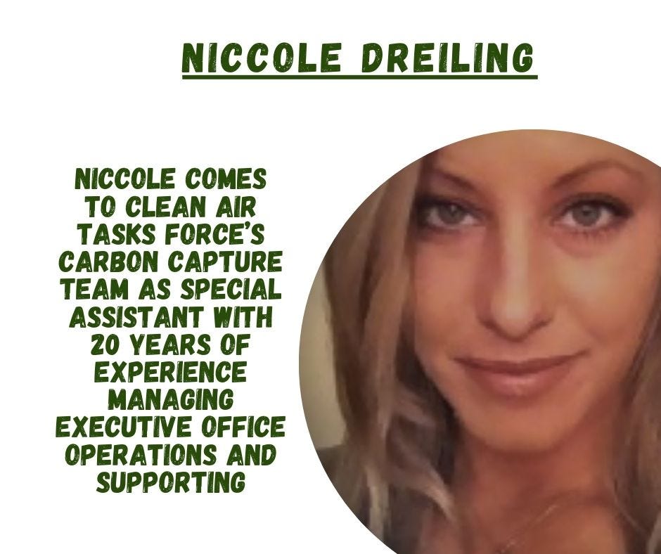 Niccole Dreiling-Special Assistant of Clean Air Task Force’s Carbon ...