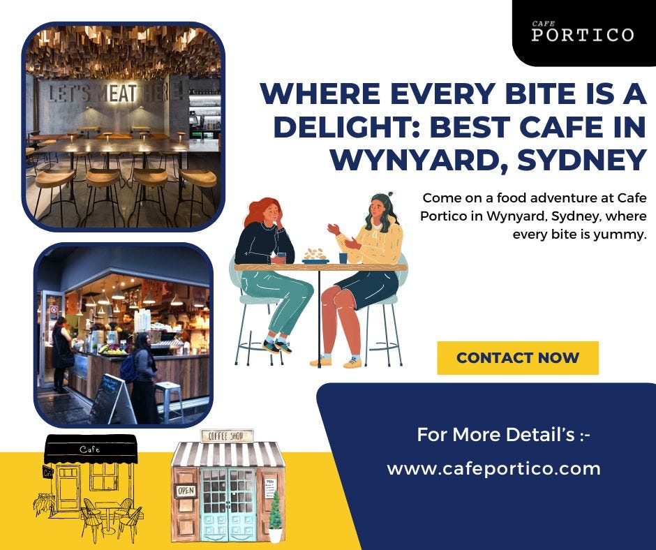 Where Every Bite Is a Delight: Best Cafe in Wynyard, Sydney - Cafe ...