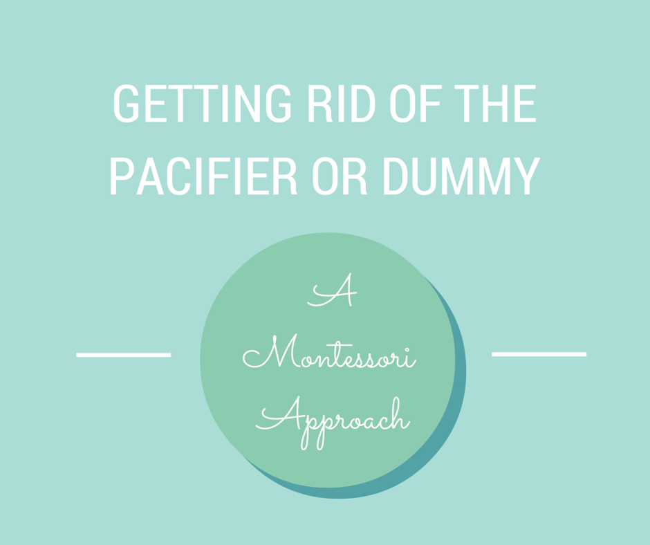 A Montessori approach to getting rid of a pacifier or dummy | by ...