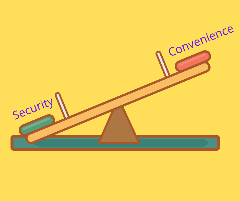 Security Vs Convenience. This article tells you how Security and… | by ...