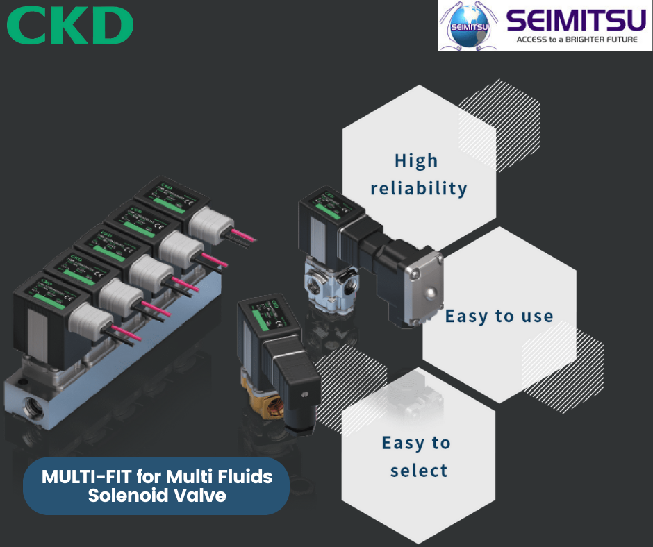 CKD MULTIFIT for Multi Fluids | Solenoid Valve| Fluid Control Valve ...