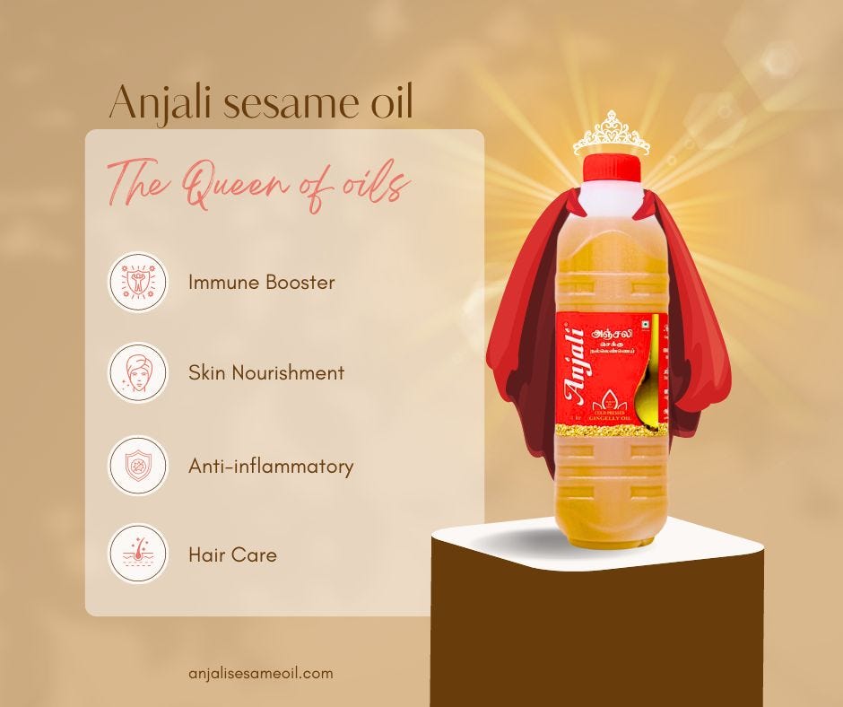 Sesame Oil: The Queen of Oils with a Royal Heritage | by anjali ...