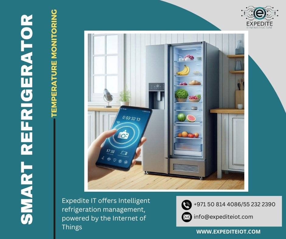 Expedite IT offers the top Refrigerator Temperature Monitoring ...