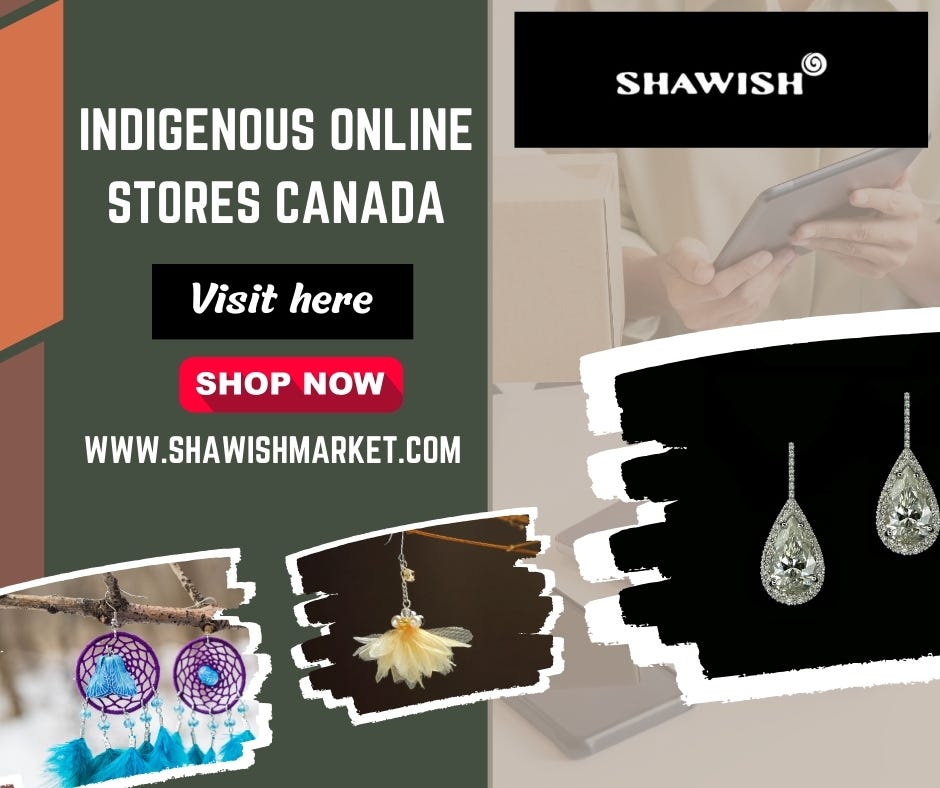 Visit Indigenous online stores Canada - Shawish Market - Medium
