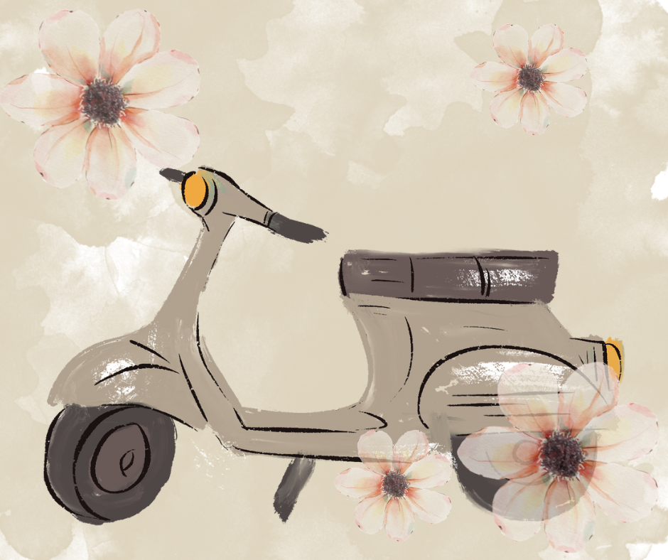 Papa’s Scooter. Saniscara’s first childhood memory was… | by Fatmaha ...