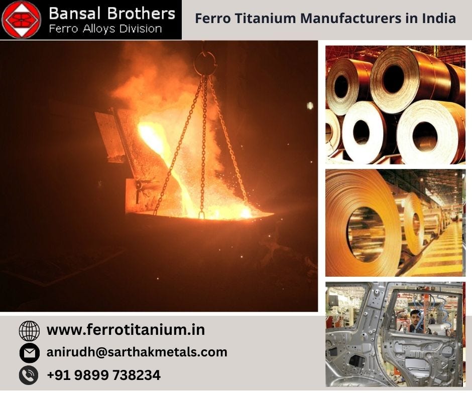 Top Ferro Titanium Suppliers And Manufacturers In India | by Ferro ...