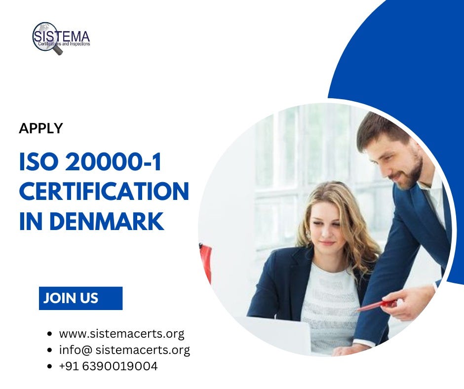 WHY ISO 20000–1 CERTIFICATION IS MORE POPULAR IN DENMARK? - Sistemacert ...
