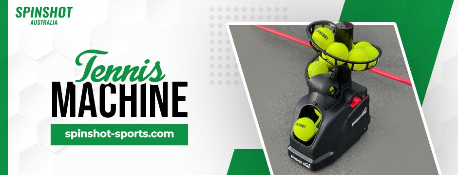 The Future of Tennis Practice: How Spinshotsports AU Tennis Machines ...