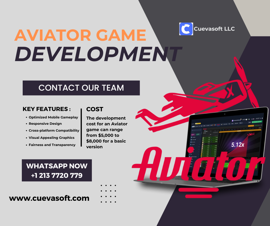 Cuevasoft LLC: The Best Aviator Casino Game Development Company. | by Cuevasoft LLC | May, 2024 ...
