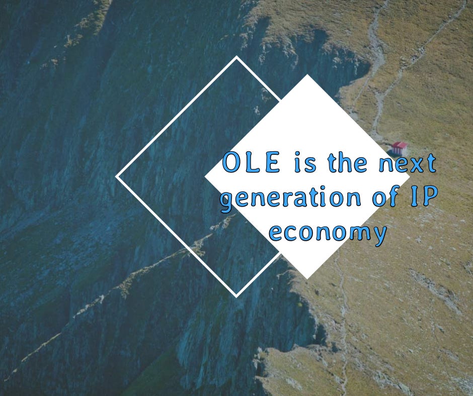 OLE is the next generation of IP economy？ | by Olive(OLE) | Medium