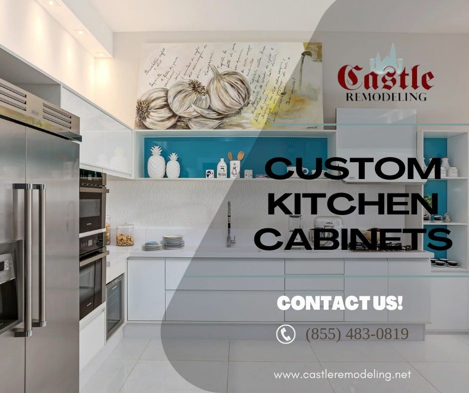 Crafting Elegance: Custom Kitchen Cabinets Redefining Spaces at Castle Remodeling ...