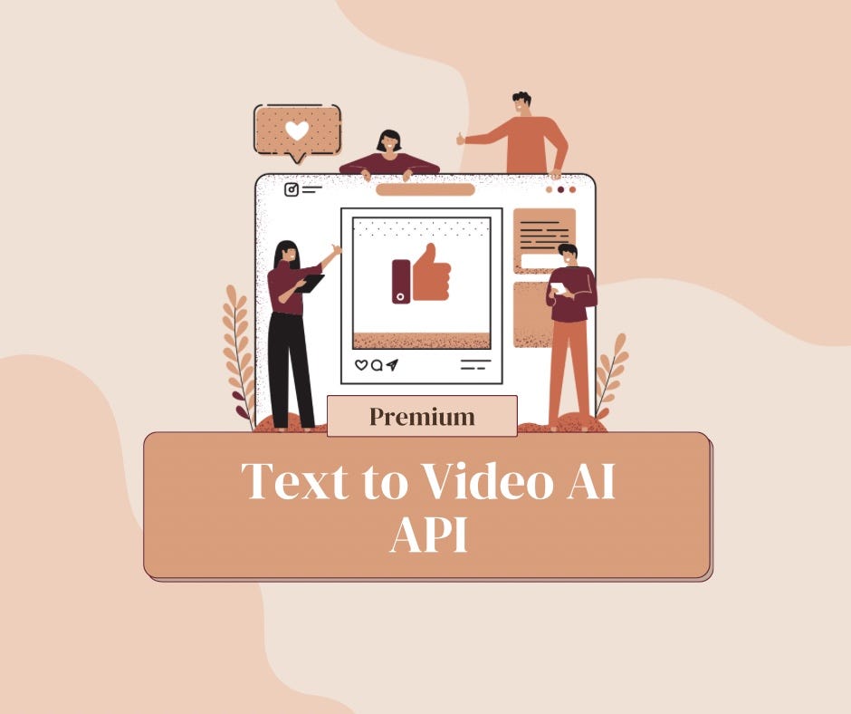 Text to Video API | by VidLab | Aug, 2023 | Medium