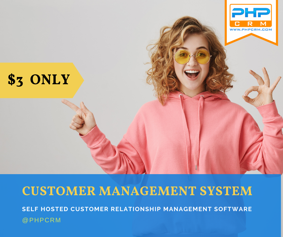 Customer Management System - PHPCRM - Medium