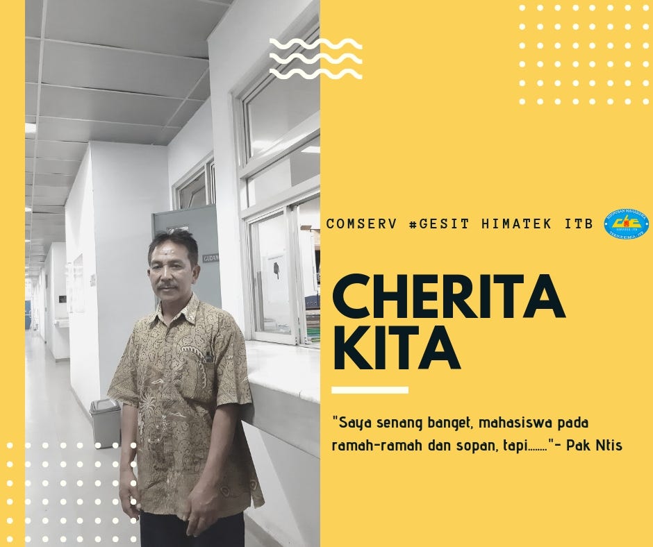 Cherita Kita: Pak Ntis. By: Bibah, Fia, Uci | by Comserv HIMATEK | Medium