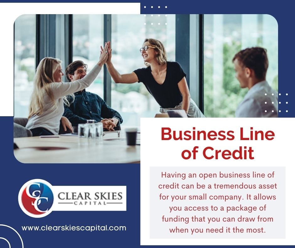 Business Line of Credit - Clear Skies Capital, Inc. - Medium