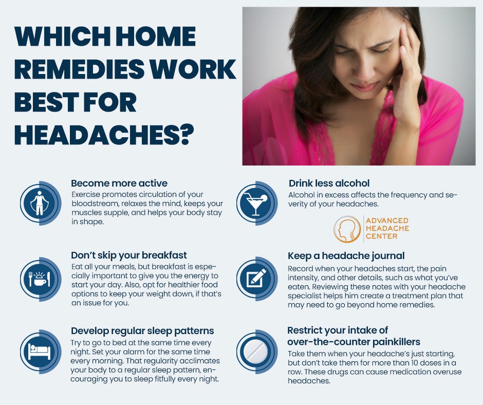 Understanding Headaches: A Comprehensive Guide to Home Remedies | by Advanced Headache Center ...