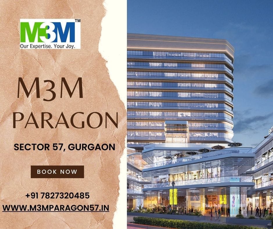 Transform Your Business with M3M Paragon, Sector 57 - M3M Gurgaon - Medium
