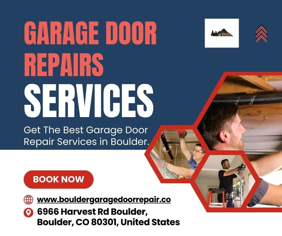 Garage Door Repair Boulder