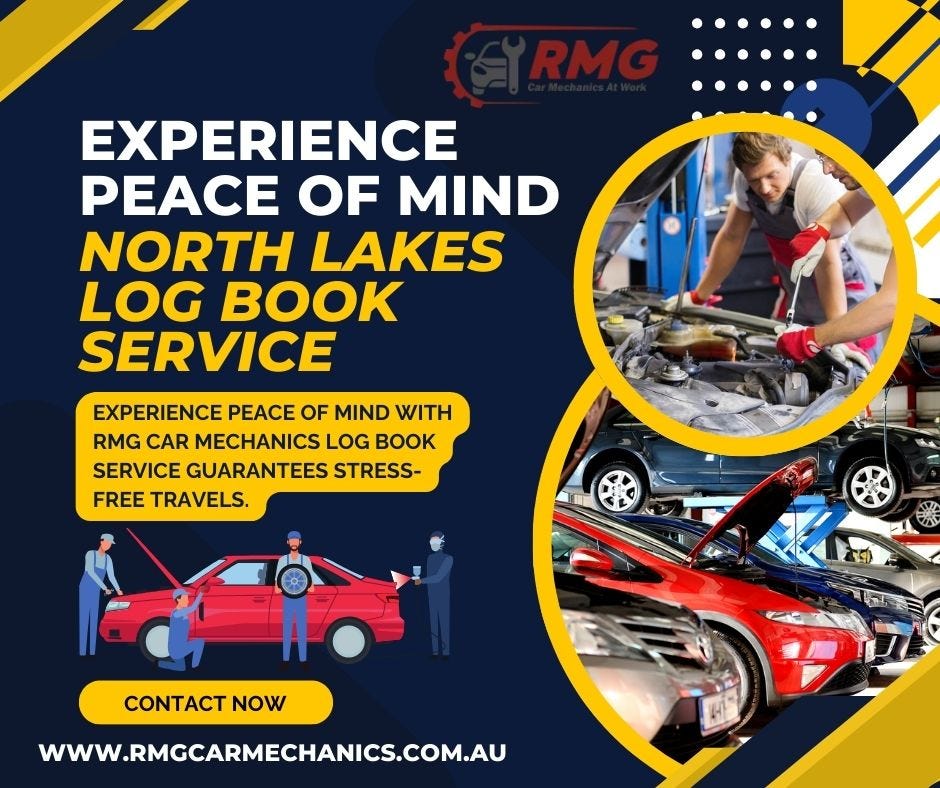 Experience Peace of Mind with North Lakes Log Book Service - RMG Carmechanics - Medium