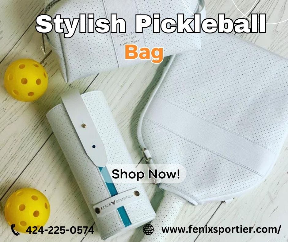 Discover the Perfect Pickle ball Accessories: Stylish Bags and Luxury ...