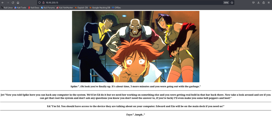 Bounty Hacker- Try Hack Me Walkthrough | by Sheeba Koppolu | Oct, 2024 | Medium