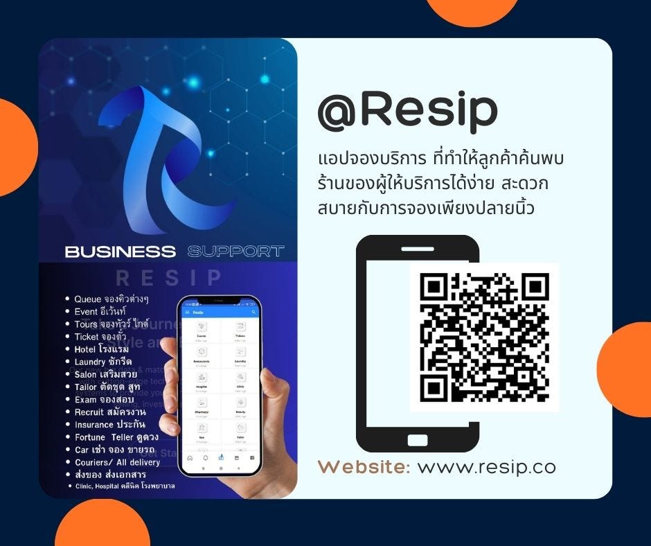 “Introducing Resip, an online service booking app that seamlessly connects customers with a wide ...