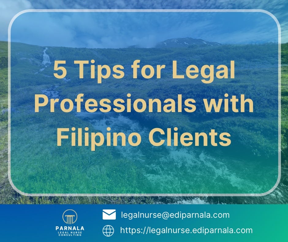 5 Tips for Legal Professionals with Filipino Clients | by Edi Parnala ...