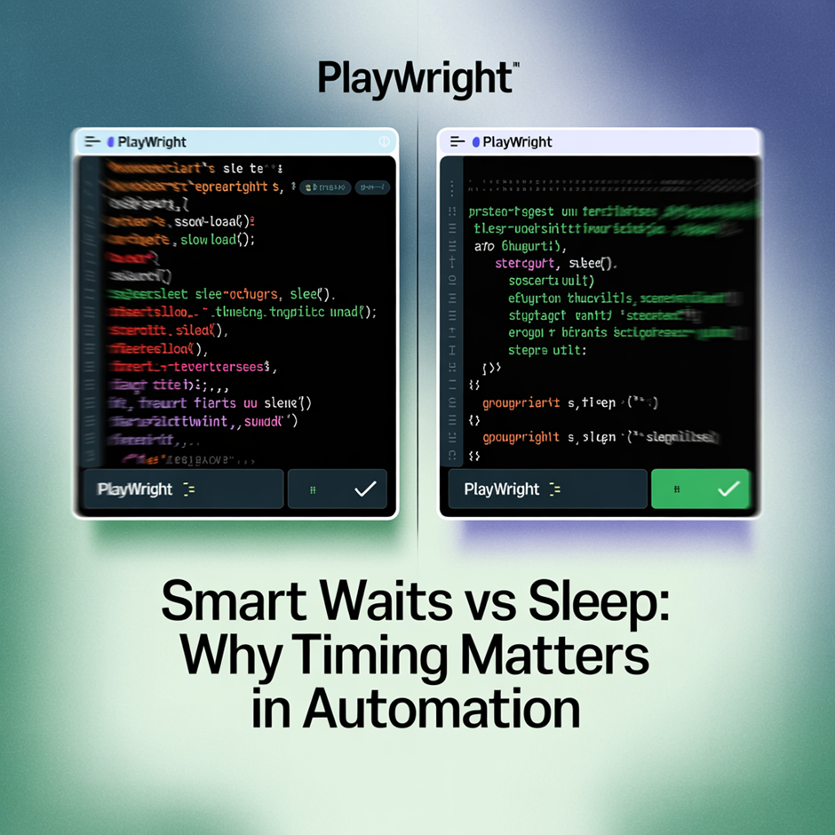 No More Sleep Commands: Let Playwright Wait Smartly for You | by Manoj Agrawal | Medium