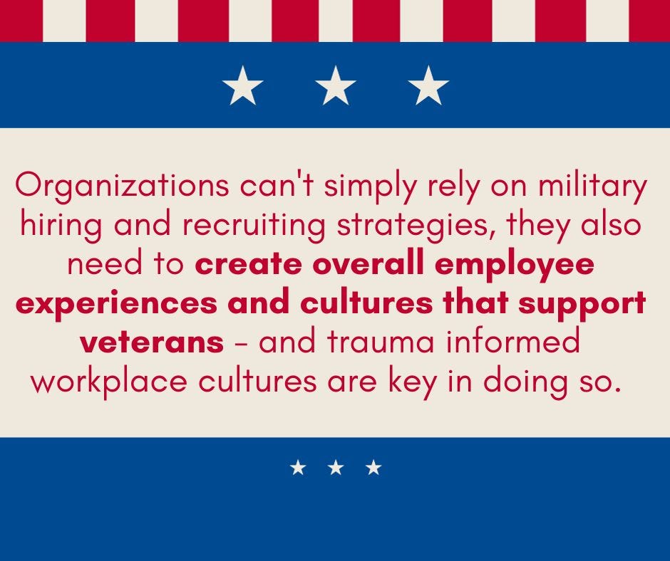How Trauma Informed Workplaces Support Veterans | by Stephanie Lemek ...