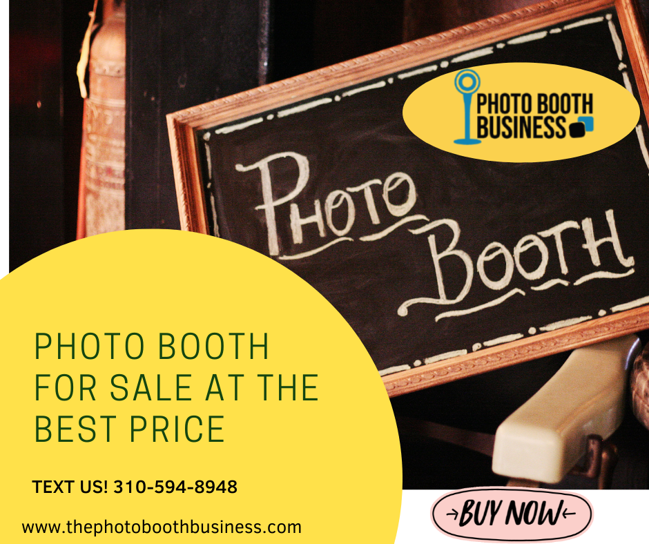 PHOTO BOOTH FOR SALE AT THE BEST PRICE! | by ...