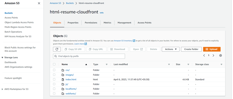 Host your web resume on AWS with S3 bucket and Cloudfront | by Abhishek Singh | Medium