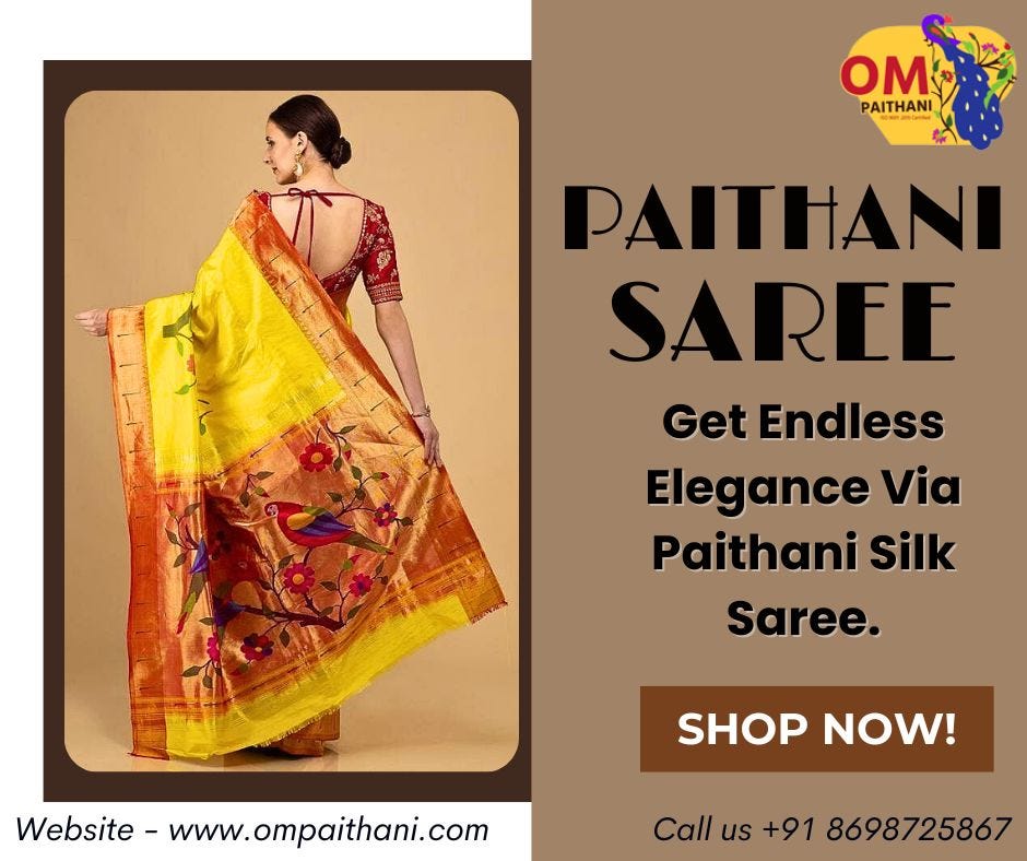 What are the unique features of Paithani silk sarees? Paithani handloom ...