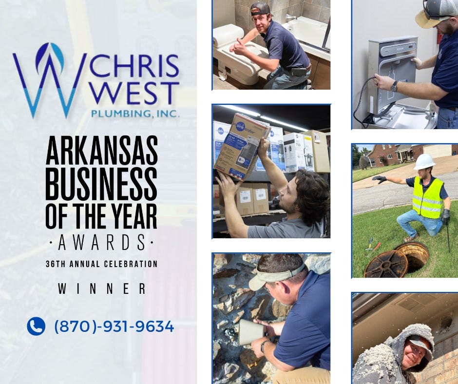Best Plumbing Service Provider in Arkansas | Chris West Plumbing ...