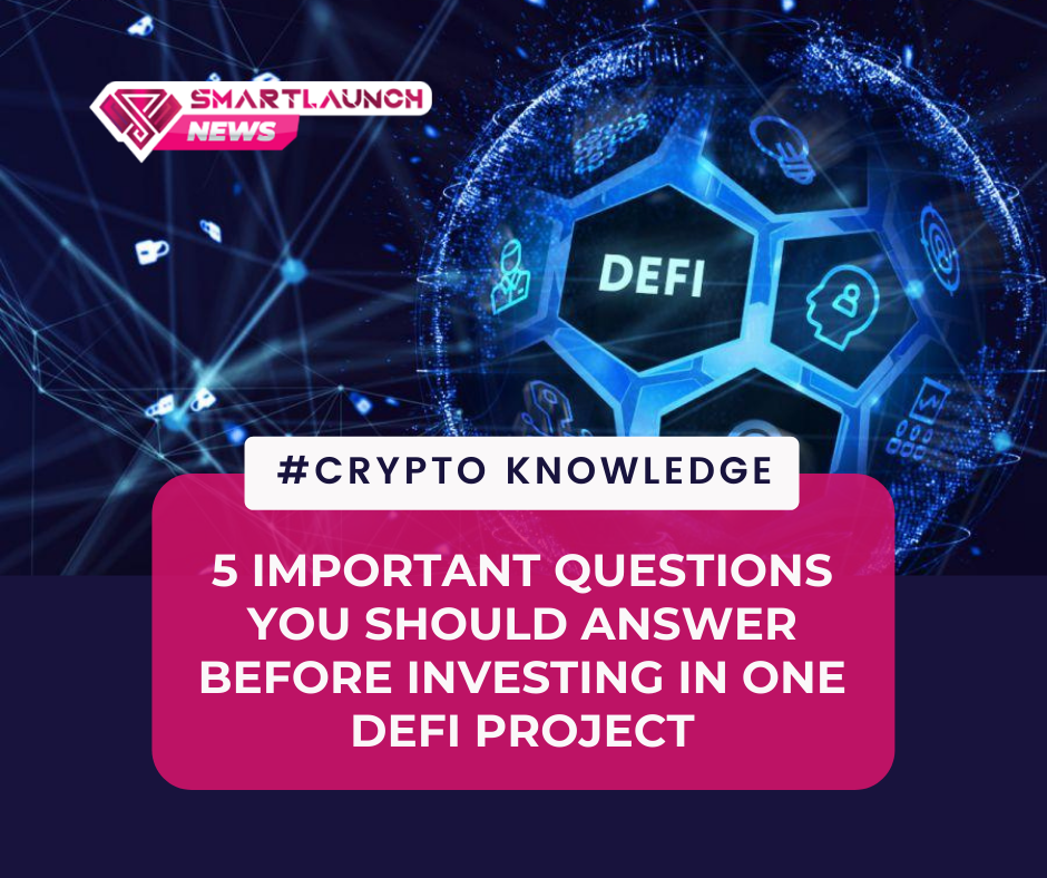 5 important questions you should answer before investing in one Defi ...