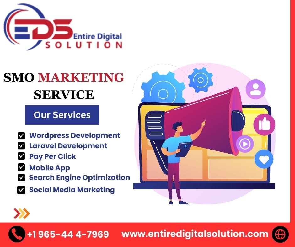 Find SMO Marketing Service - Entire Digital Solution - Medium