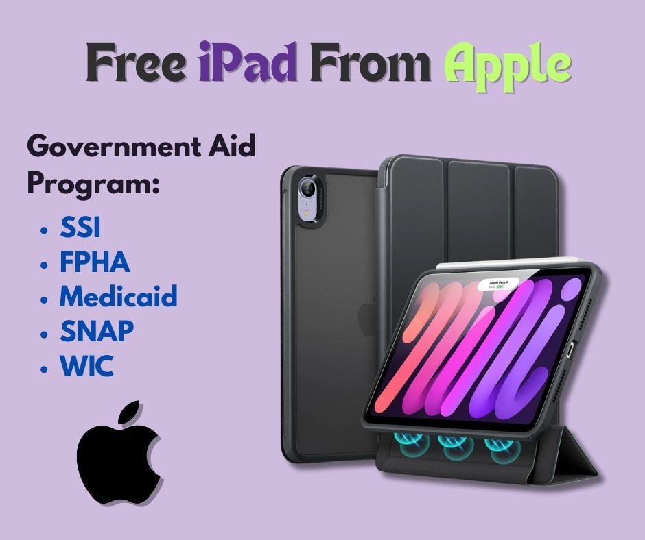 𝐇𝐨𝐰 𝐭𝐨 𝐆𝐞𝐭 𝐚 𝐅𝐫𝐞𝐞 𝐢𝐏𝐚𝐝 𝐟𝐫𝐨𝐦 𝐀𝐩𝐩𝐥𝐞 𝐢𝐧 𝟐𝟎𝟐𝟓 | by Free Government Tablets ...