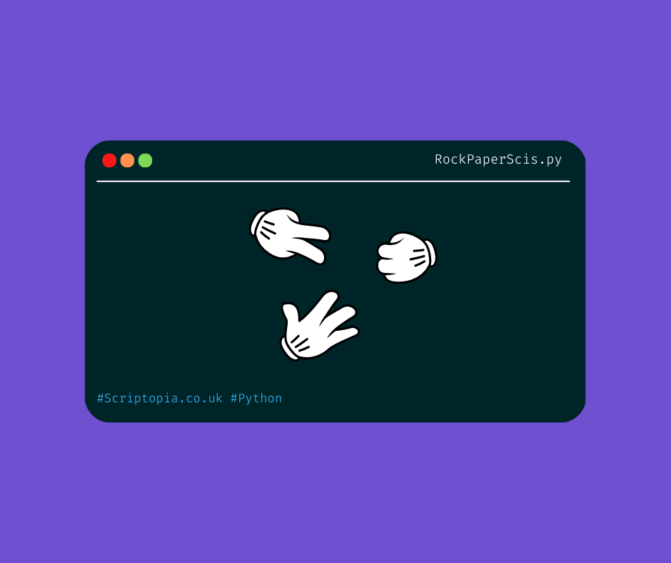 Python — Rock Paper Scissors Scriptopia Medium