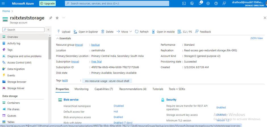 How to backup VHD and store in azure blob storage | by Darshansinh | Mar, 2024 | Medium