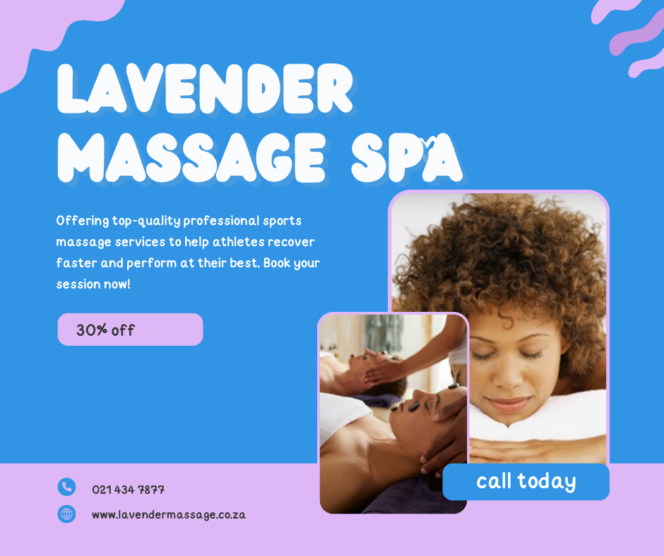 Professional sports massage services - Lavender Thai & Chinese Massage - Medium