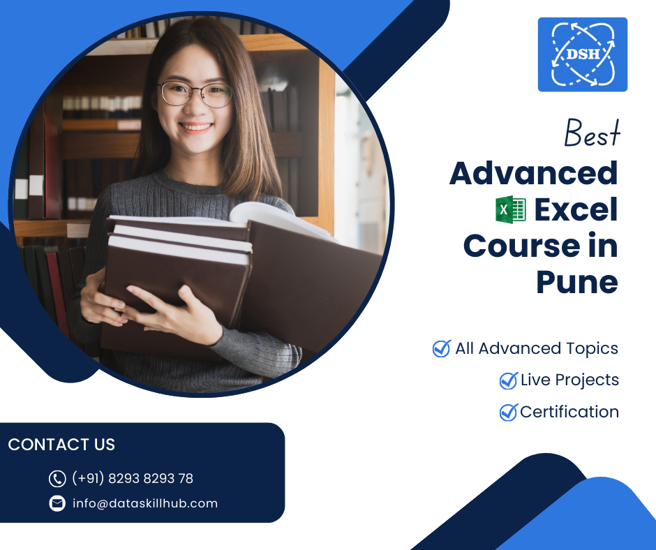 Data Skill Hub is the best place in Pune for advanced Excel training. Unlock Your Excel ...